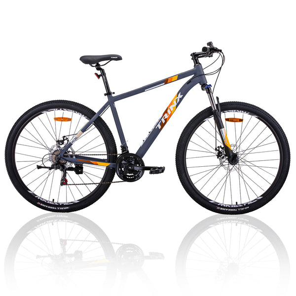Trinx M136 Pro 29er 21 Speed Mountain Bike MTB 29 Wheel Grey/Orange ...