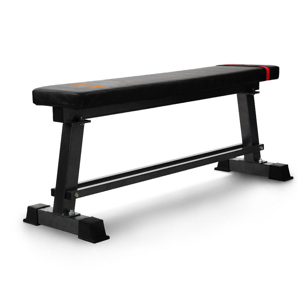 Everfit Weight Bench Flat Bench Press Home Gym Equipment 300kg Capacit ...
