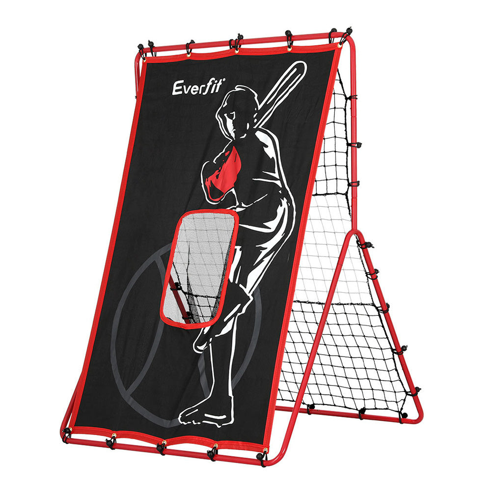 Everfit Baseball Net Rebound Pitching Kit Target Hitter 2 in 1 Trainin ...