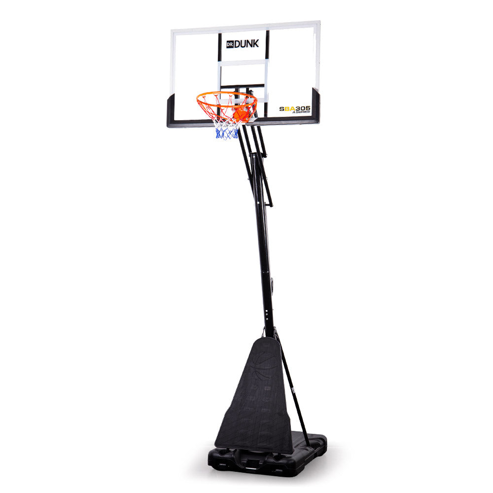 Dr.Dunk 3.05M Portable Basketball Hoop Stand System Height Adjustable ...